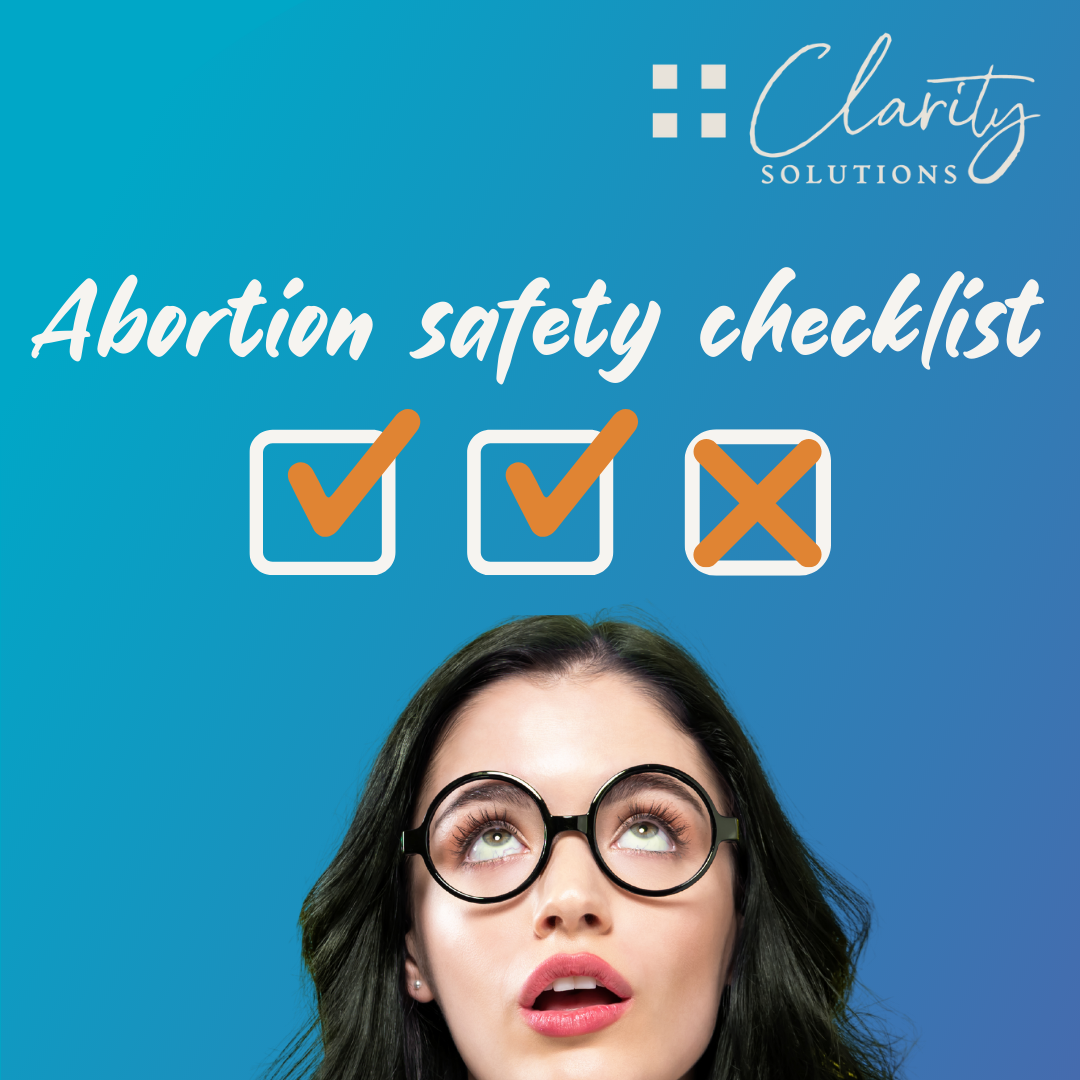Abortion Checklist - Health and Safety - Clarity Solutions Blog